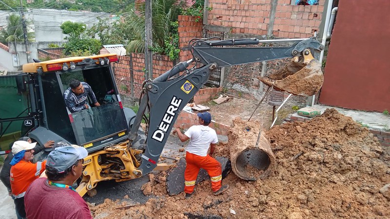 Prefeitura De Manaus Realiza Trabalho Emergencial De Drenagem Profunda